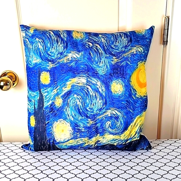 Van Gogh | Art | Van Gogh A Starry Night 7x17 Pillow Cover | Poshmark
